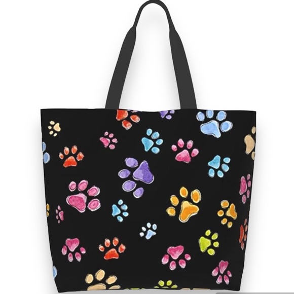 Bags | New Dog Paw Print Shoulder Bag | Poshmark